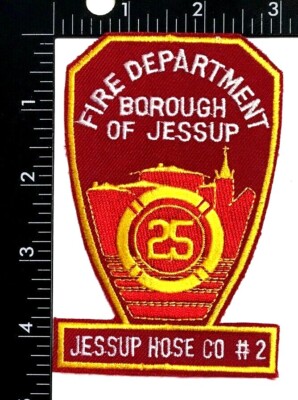 BOROUGH OF JESSUP, PENNSYLVANIA, FIRE DEPARTMENT HOSE CO. #2 PATCH (FD ...