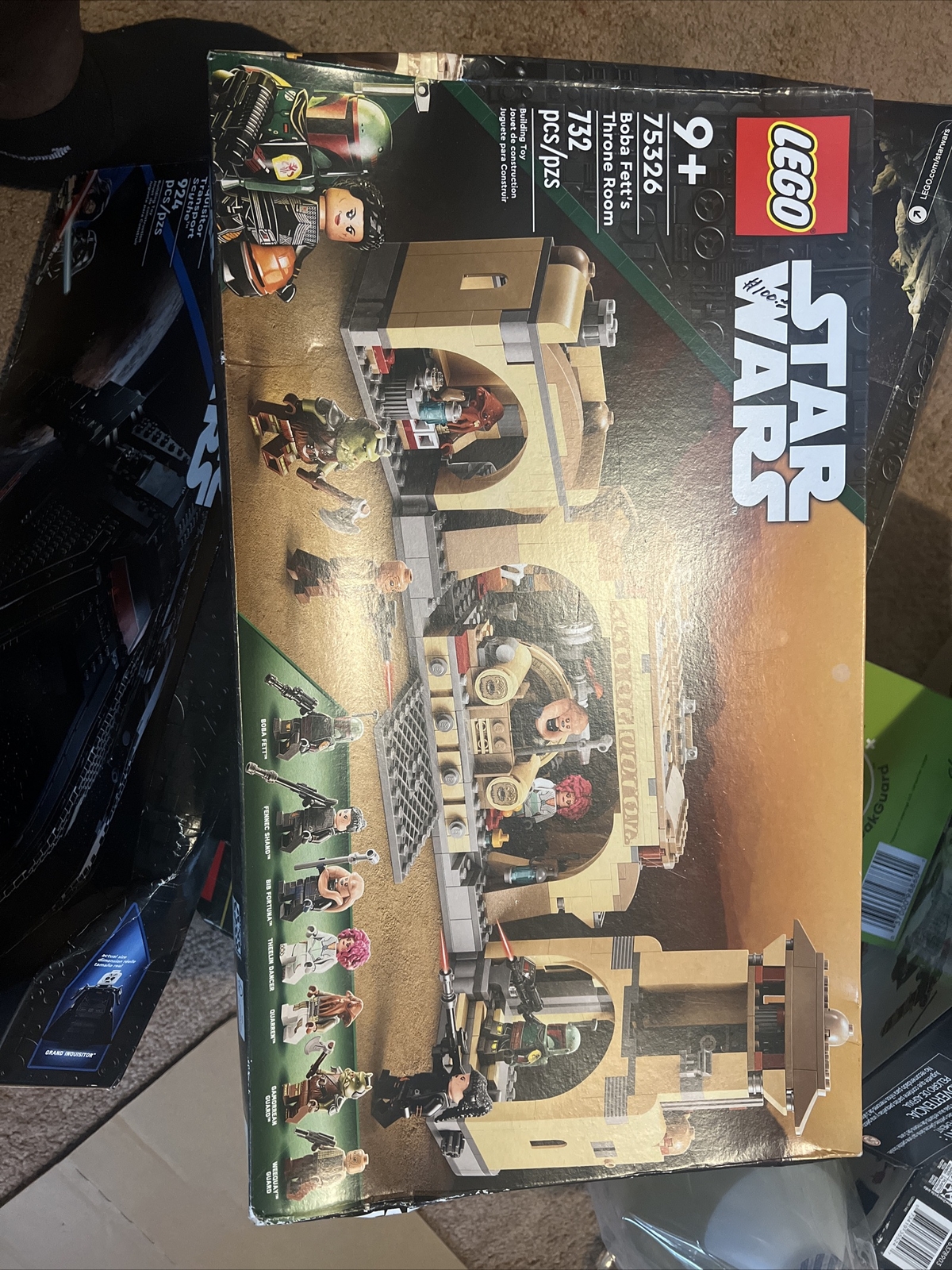 LEGO SET 75326 STAR WARS BOBA FETT'S THRONE ROOM NEW IN BOX 732 PCS | eBay