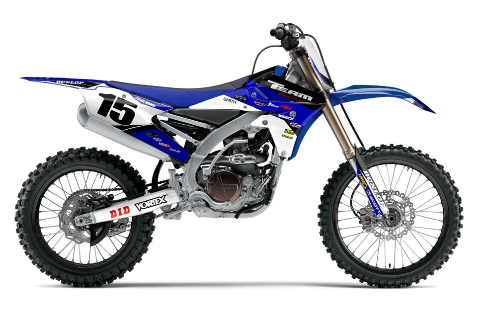 2005-2007 YAMAHA YZ 125 250 GRAPHICS KIT DECALS 2006 YZ125 YZ250 ...