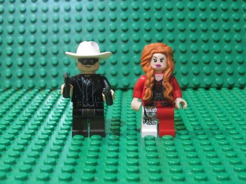 Lot of 2 Disney minifigures 79108 The Lone Ranger + Red Harrington 1LR ...