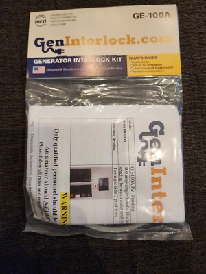GE-100A General Electric GE Generator interlock kit 100 or 125 Amp ...