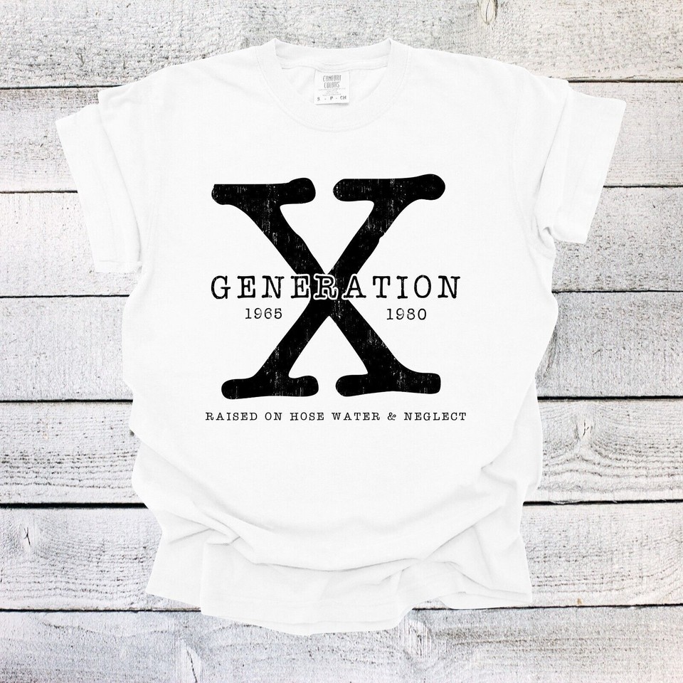 Generation X Shirt Gen X T Shirt Funny Gen X Shirt Retro Unisex T-Shirt ...