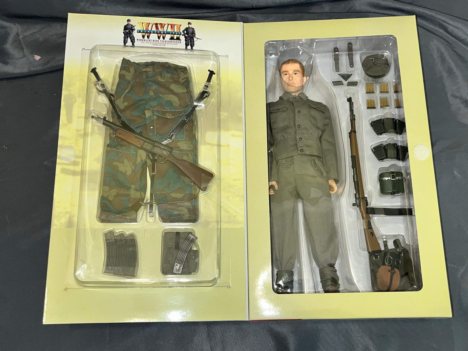 1/6 Scale WWII GERMAN Volksgrenadier Soldier Gustav Nafziger- NIB ...
