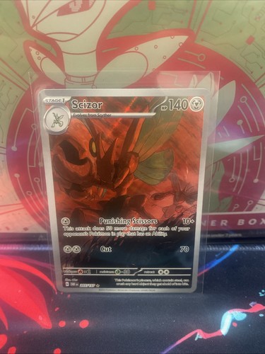 Scizor Illustration Obsidian Flames OBF 205/197 NM Condition | eBay