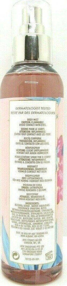 HOLLISTER SOCAL BODY MIST SPRAY FOR WOMEN 8.0 Oz / 236 ml BRAND NEW ...