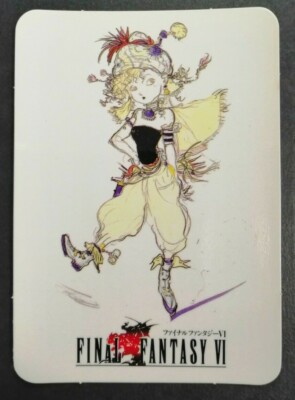 RELM ARROWNY Final Fantasy 6 FF6 Vintage Rare Card Japan SQUARE ENIX F ...