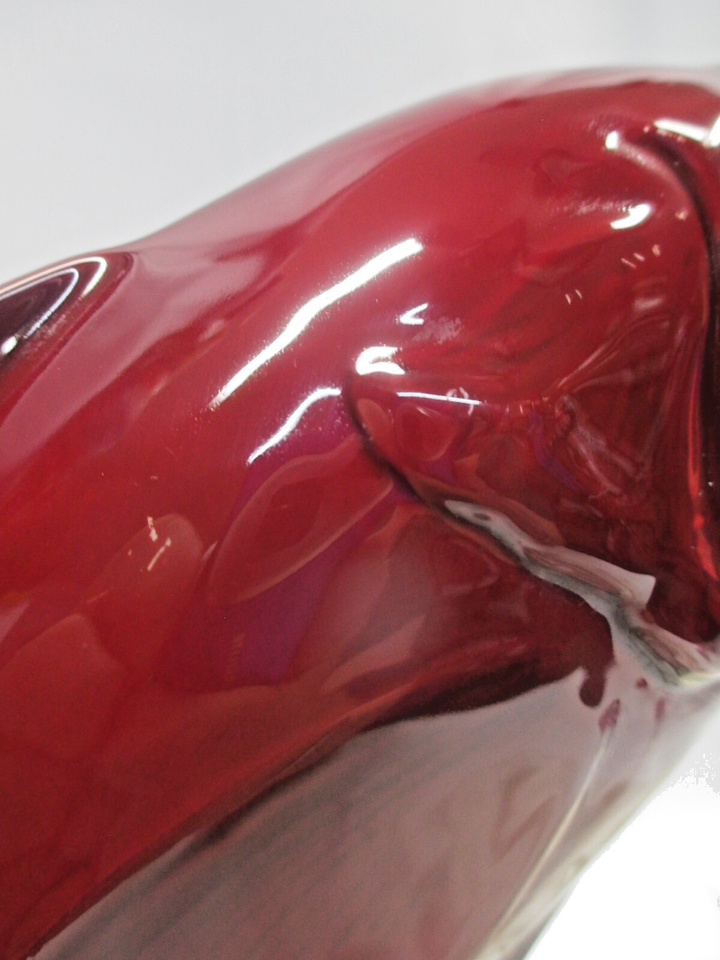 Royal Doulton Flambe Leaping Salmon Fish Figurine 12" height x 7" x 5 3 ...