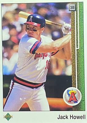 1989 Upper Deck #138 Jack Howell California Angels Baseball Card | eBay