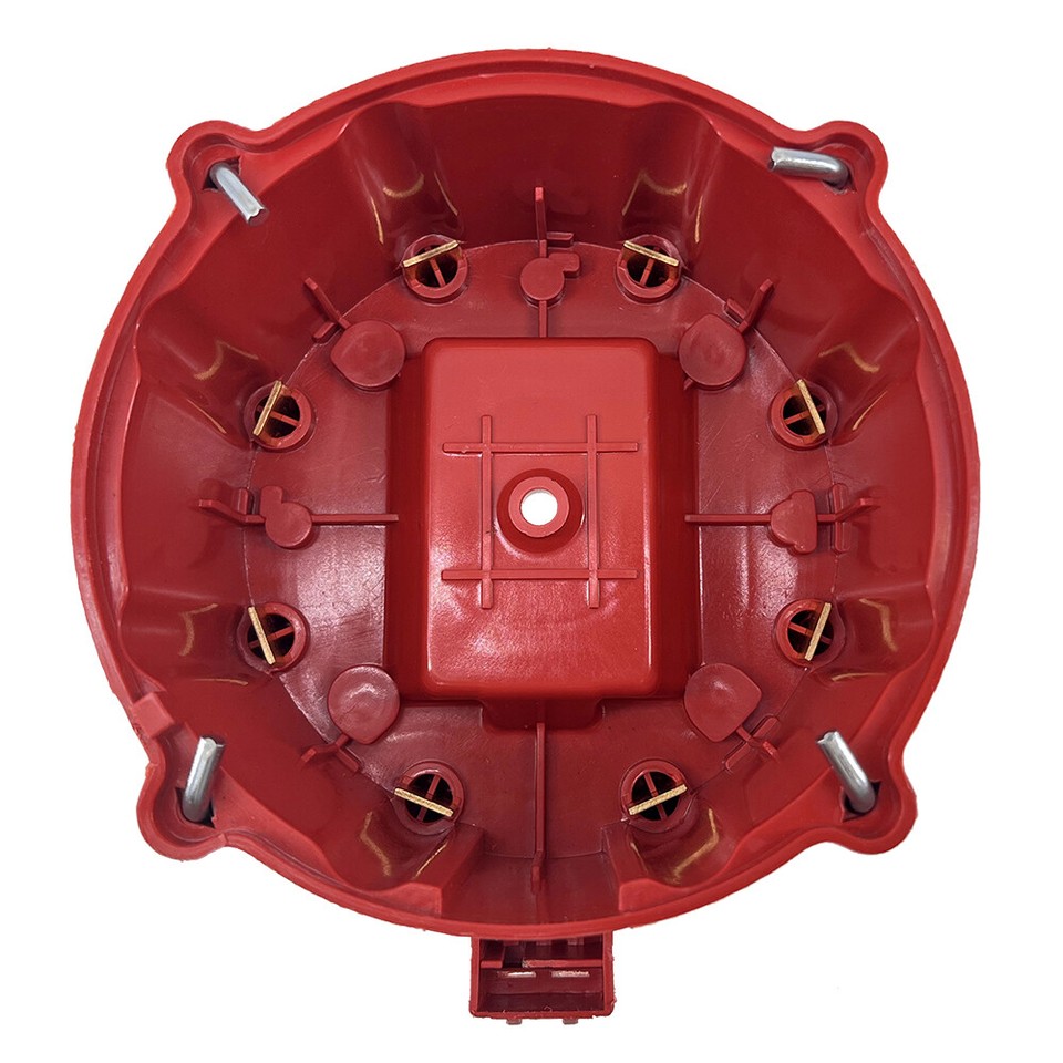 Red HEI Large Distributor Cap Rotor Kit For CHEVY GM SBC BBC 305 327 ...