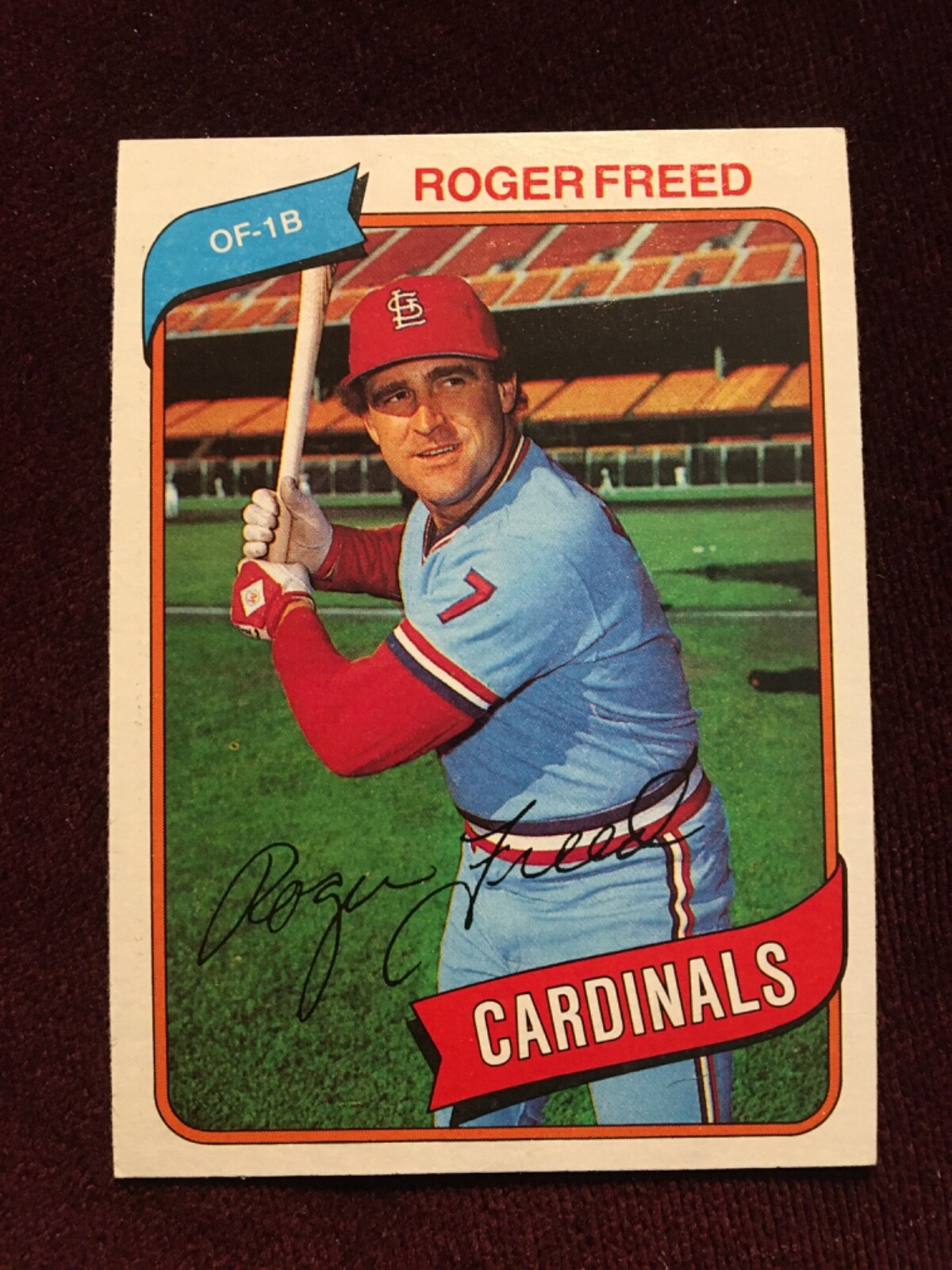 1980 Topps #418 Cardinals Roger Freed Baseball Card | eBay