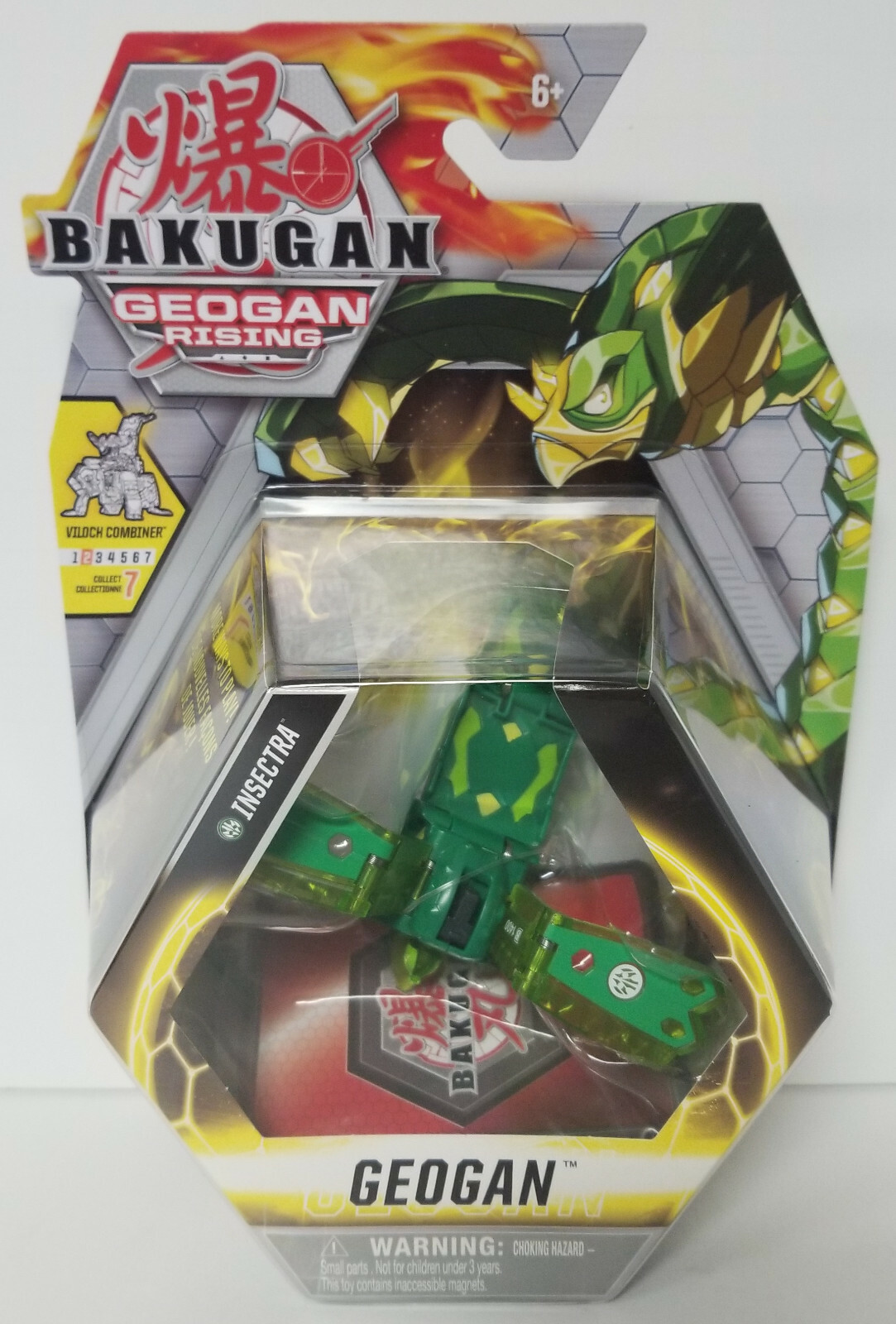 Bakugan Geogan Rising – Insectra, Viloch Combiner 2 of 7, 2 ...