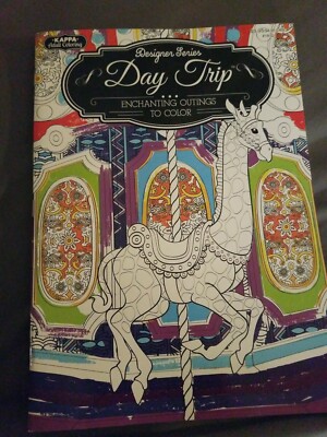 Kappa Adult Coloring Books - Designer Series - 2 books | eBay
