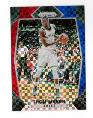 2017 Panini Prizm #184 Thon Maker Prizms Red White and Blue NM/Mint | eBay