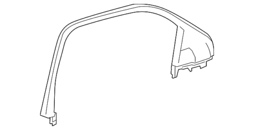 GM Driver Side Front Door Window Garnish Molding 22978030 | eBay