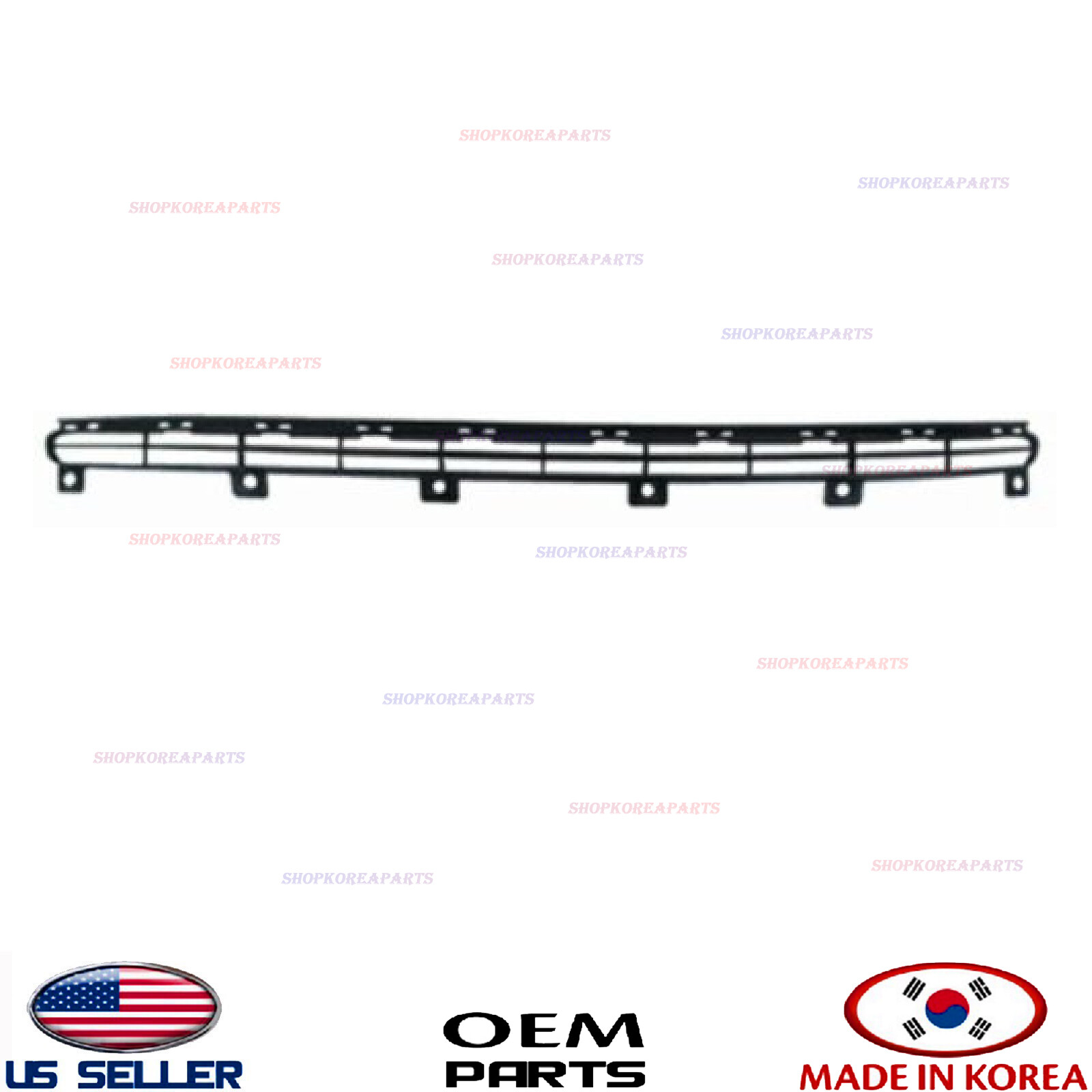 Genuine Front Bumper Lower Grille ⭐OEM⭐ Kia Picanto 86522-1Y300 | eBay