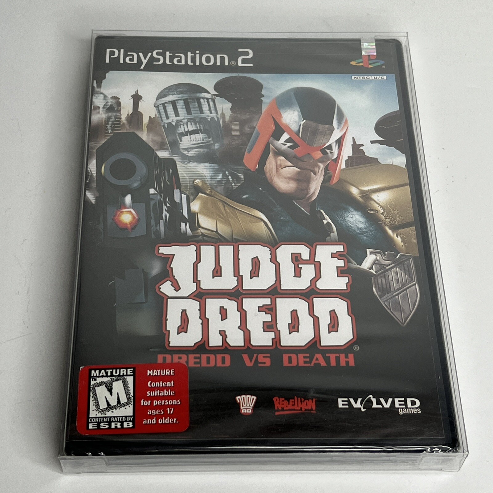 Judge Dredd: Dredd vs Death (Sony PlayStation 2, 2005) for sale online ...