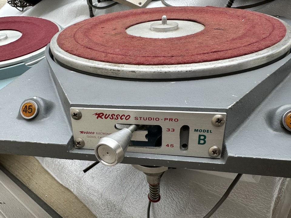 RUSSCO CUE- MASTER Turntable 33-45-78 | eBay