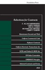 SELECTIONS FOR CONTRACTS (SELECTED STATUTES) By E. Farnsworth & Carol ...