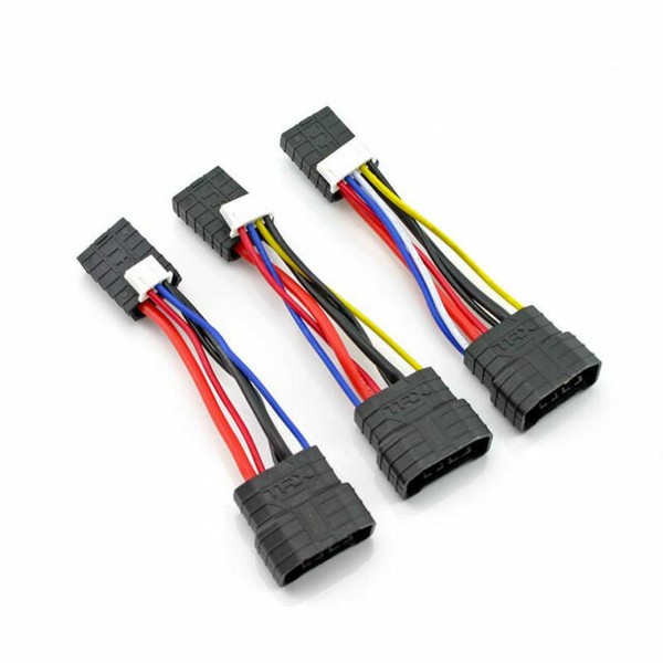 Hobbystar Traxxas ID Charge Lead Set 2s 3s 4s Adapters 3 Adapter ...