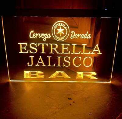 Estrella Jalisco LED Neon Light Sign for Beer bar club pub party store ...