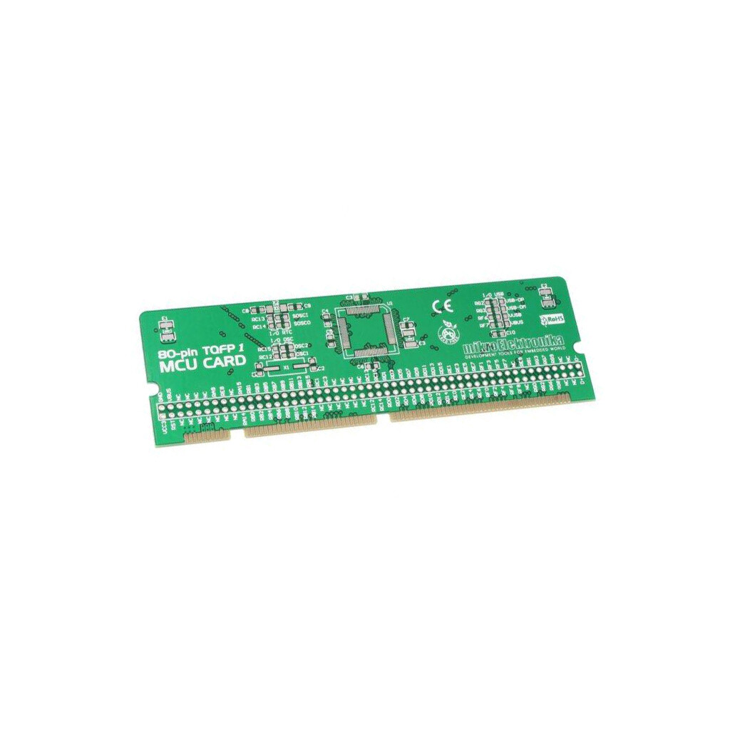 LV-24-33 V6 80-PIN TQFP 1 MCU CARD EMPTY Multiadapter Plug-In-Module ...
