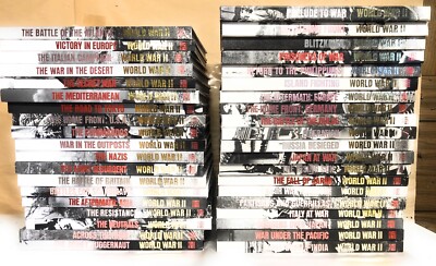 WWII Time Life World War 2 WW2 Book Series Complete 39 Volume Set Lot ...