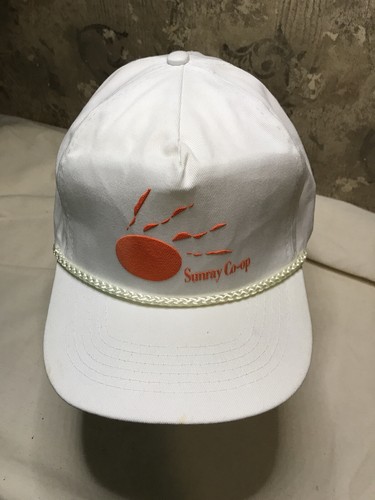 Sunray Co-op Coop Texas Snapback Trucker Hat Cap Ballcap White | eBay