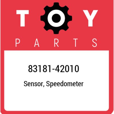 83181-42010 Toyota Sensor, speedometer 8318142010, New Genuine OEM Part ...