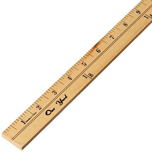Dritz Wooden Yardstick, 1/4 x 36-Inch, Natural | eBay