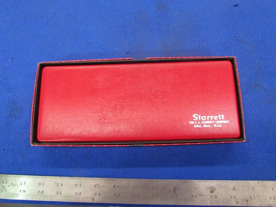 NEW Starrett 449-3 PZ Flat Leg Depth Micrometer D00235 | eBay