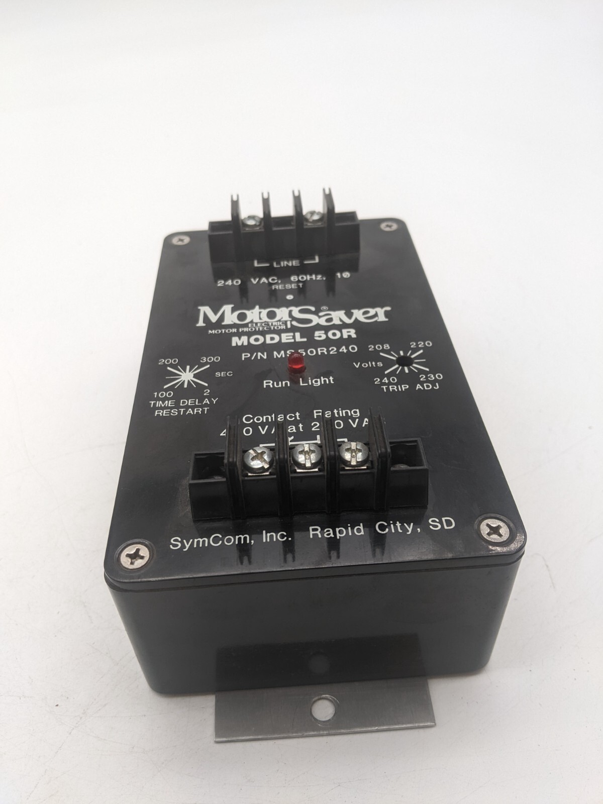 Motor Saver 50R MS50R240 Motor Protector 240V 60Hz 1-Phase LED Run ...