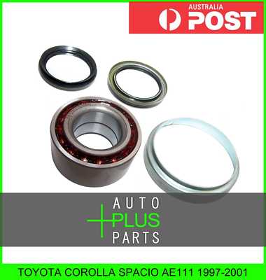 Fits COROLLA SPACIO AE111 Front Wheel Bearing Repair Kit 38X72X33X36 | eBay