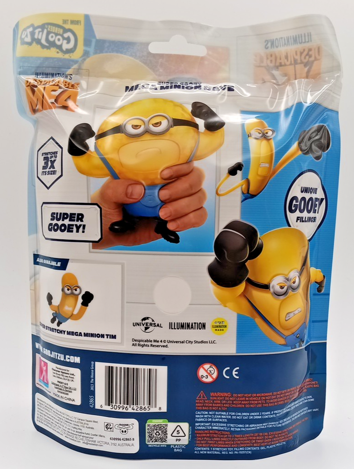 Despicable Me 4 - Super Squishy Mega Dave | Heroes of Goo JIT Zu Action ...