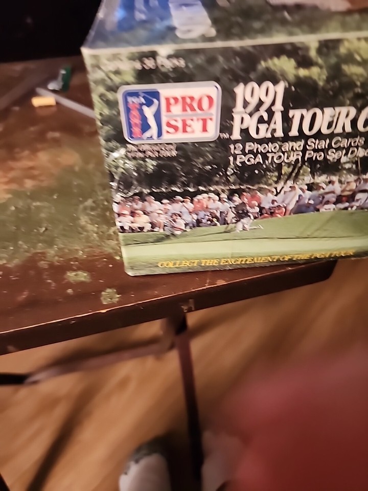 1991 Pro Set PGA Tour Cards Golf Box Sealed (36 Packs) John Daly Rookie ...