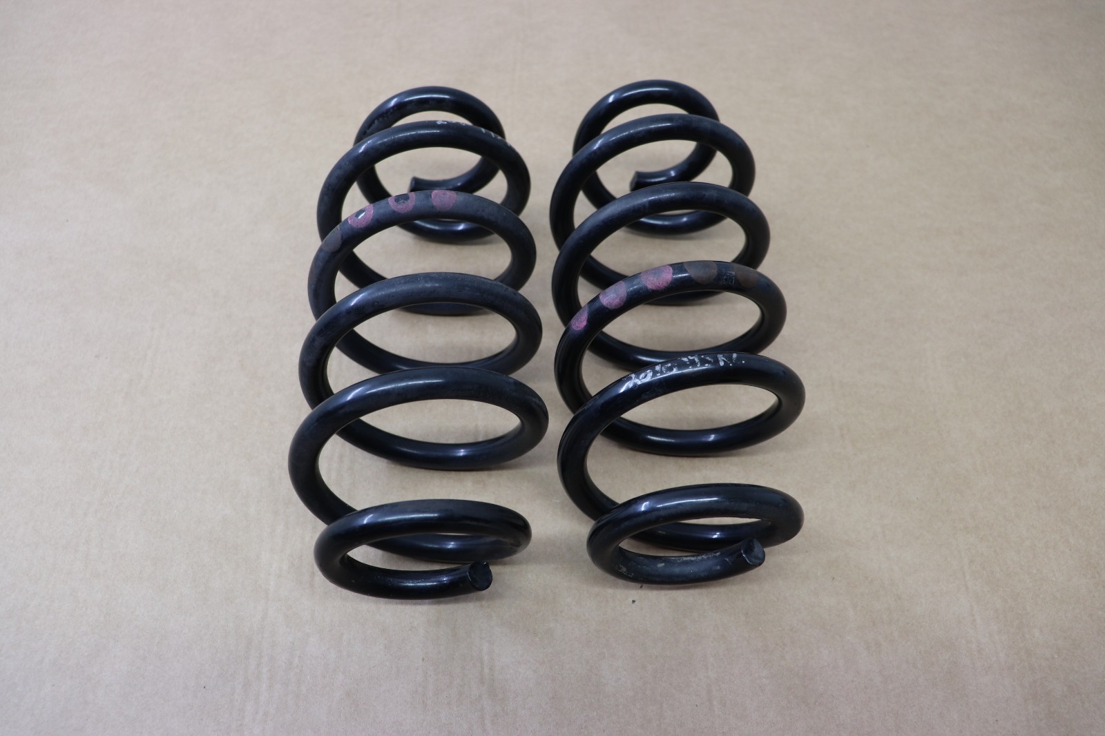 2010 10 AUDI TTS S-LINE COUPE AWD REAR SUSPENSION SPRING COIL LEFT AND ...