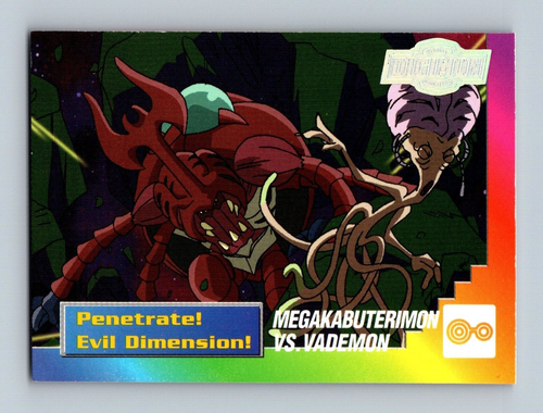 Digimon Animated Series 2 - MegaKabuterimon VS. Vademon 27 - Upper Deck ...