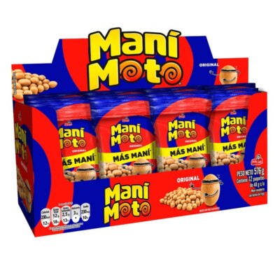 MANIMOTO Mani Recubierto con Harina de Trigo 576g (Box of 12) Wheat ...