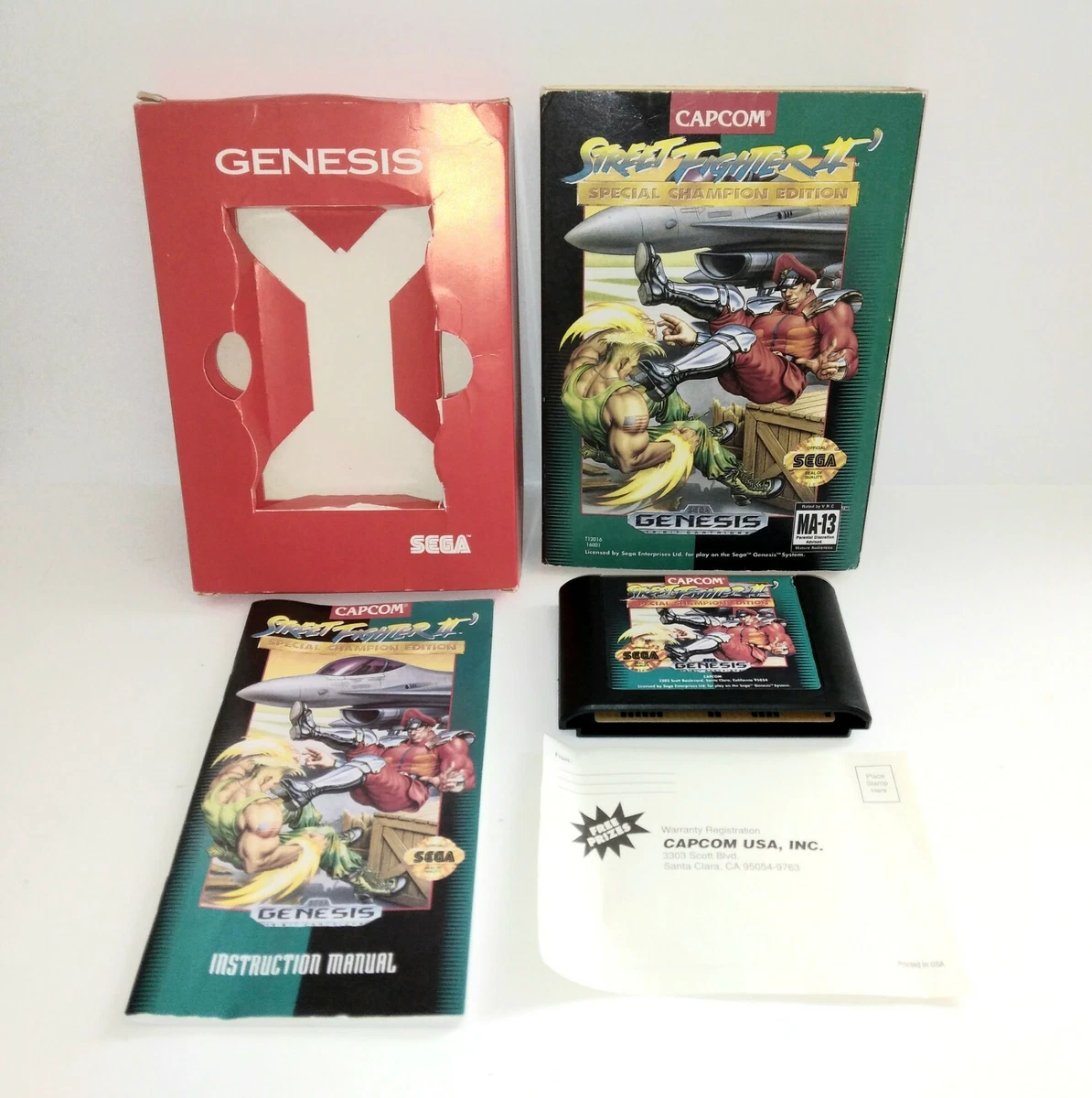 Sega Genesis Street Fighter