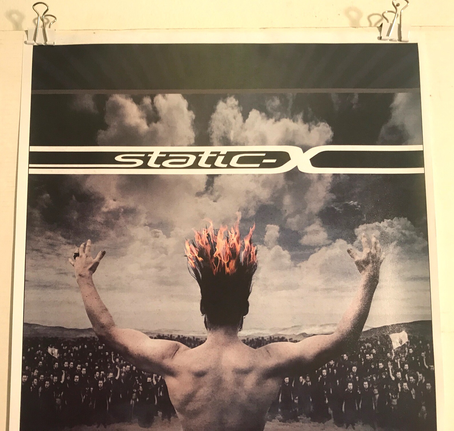 STATIC-X 11" x 17" Cult Of Static 2009 Reprise PROMO Poster RARE EXC ...