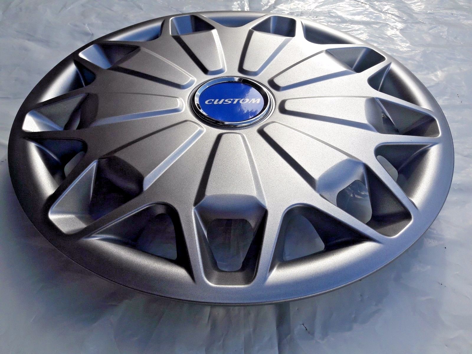 16" WHEEL TRIMS TO FIT FORD TRANSIT CUSTOM VAN 2013 - SET OF 4 TRIMS ...