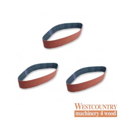 SAIT P120 Grit - 3 Pack - Ceramic Sanding Belts - suitable for Robert ...