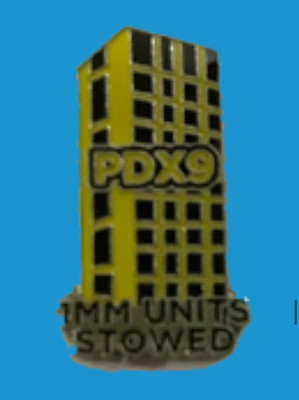 Pick/Stow pod a million units stowed Amazon PDX9 Peccy Pin | eBay