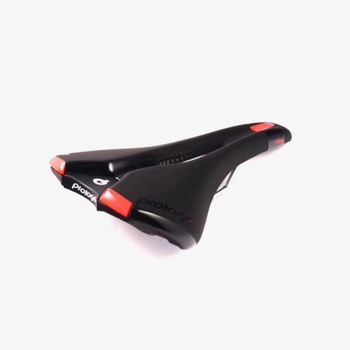 Prologo Kappa Space Saddle Seat with T2.0 Rail - Black / White Road MTB ...