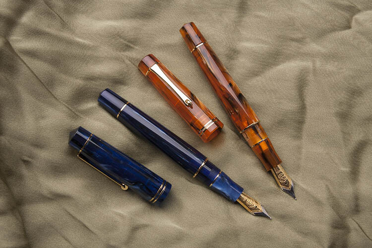 MAJOHN M800 Acrylic Resin Fountain Pen BOCK/Moonman F Nib Write Ink Pen ...