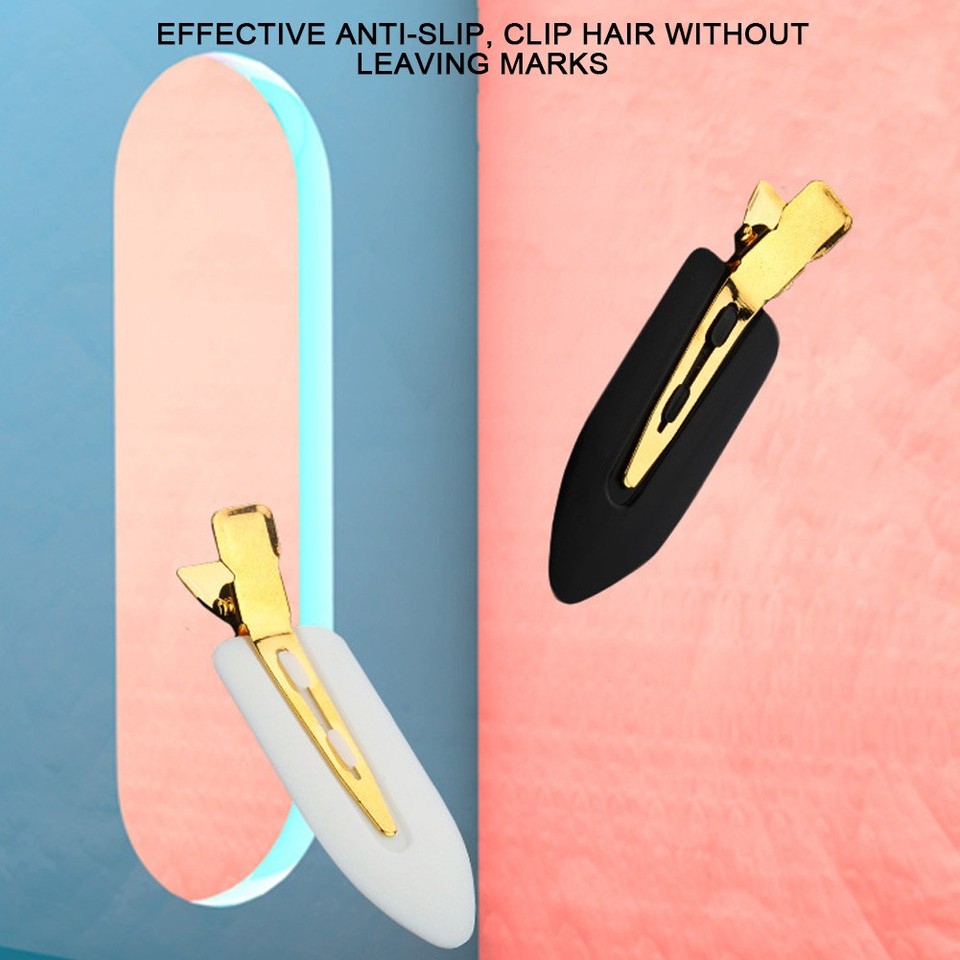 8pcs Hair Pin Clip Leaf Shape Hairdressing Clips Anti-Slip Hair Pin ...