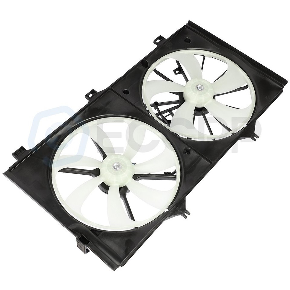 Electric Radiator Condenser Cooling Fan Kit For 2009 2010-2012 Toyota ...