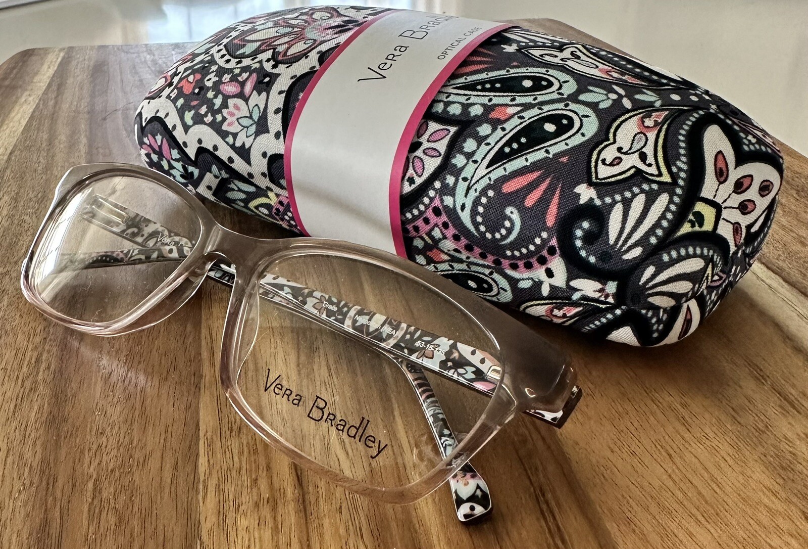 New Authentic Vera Bradley Grace Neapolitan Eyeglass Frame With Case 53 ...