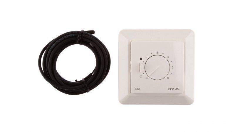 Devi Devireg 530 DE Thermostat - Weiss (140F1030) for sale online | eBay