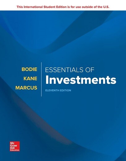 ISE Essentials of Investments 1260288390 | eBay