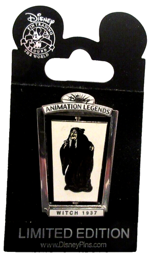 WDW 2002 OLD HAG DISNEY ANIMATION LEGENDS SERIES #9 SPINNER PIN- LE ...